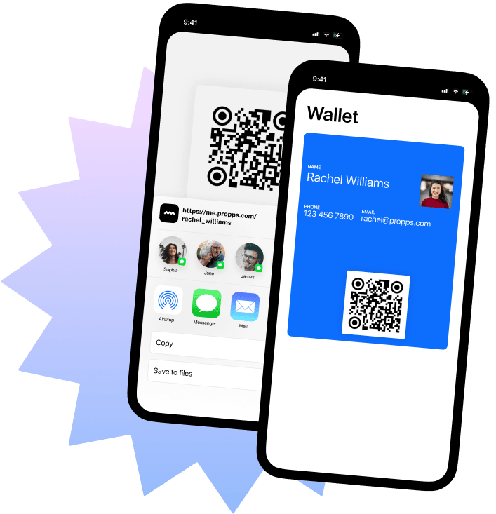 Propps Card: your digital profile